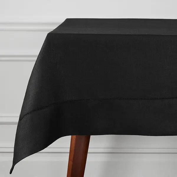 SFERRA Festival Tablecloth, 66 X 124 - Black
