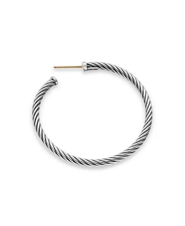 David Yurman Cable Hoop Earrings