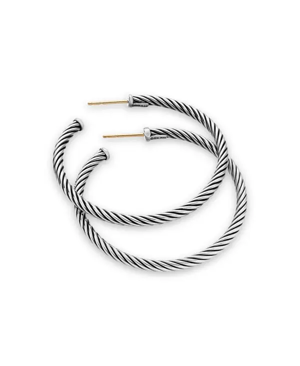 David Yurman Cable Hoop Earrings