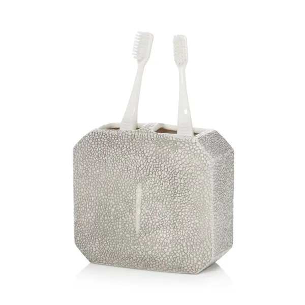 KASSATEX Shagreen Toothbrush Holder