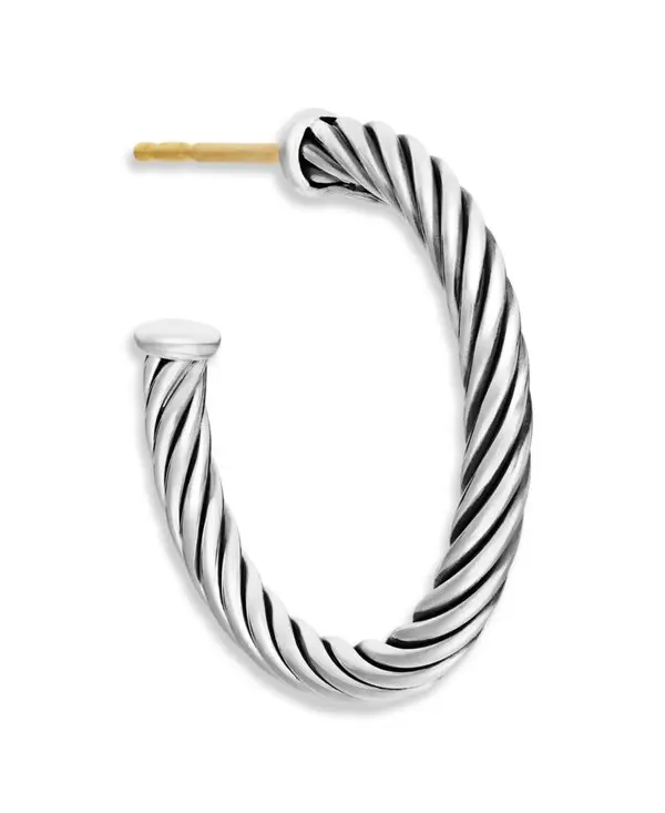 David Yurman Cable Hoop Earrings