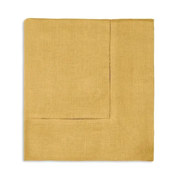 SFERRA Festival Tablecloth, 90 Round - Curry