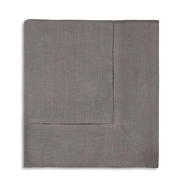 SFERRA Festival Tablecloth, 90 Round - Gray
