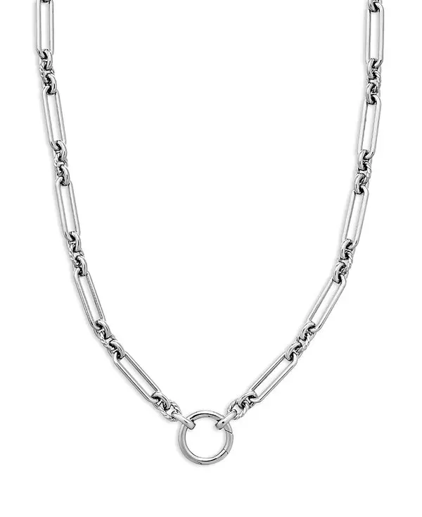 David Yurman Sterling Lexington Chain Link Necklace - Silver