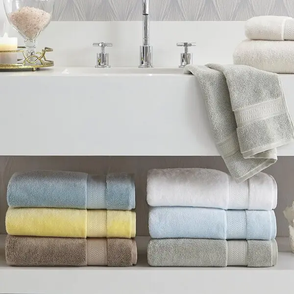 SFERRA Amira Hand Towel - Arctic