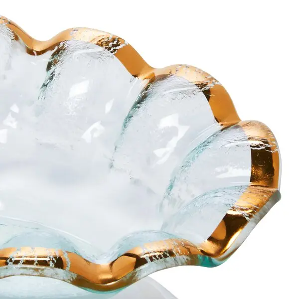 ANNIEGLASS Ruffle Dip Bowl