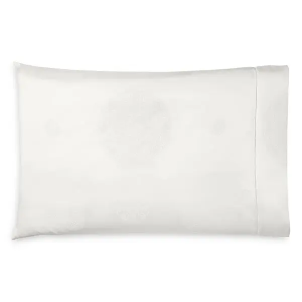 SFERRA Giza 45 Medallion King Pillowcase, Pair - Ivory