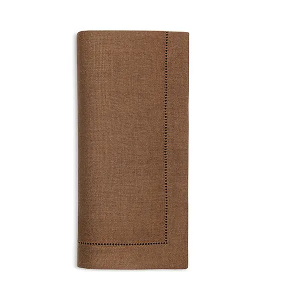 SFERRA Festival Cocktail Napkins, Set Of 4 - Hazelnut