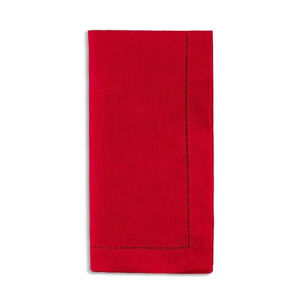 SFERRA Festival Cocktail Napkins, Set Of 4 - Red
