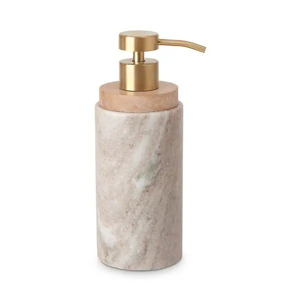 KASSATEX San Marino Lotion Dispenser - Marble/wood