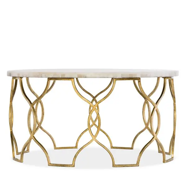 HOOKER FURNITURE Melange Corrina Cocktail Table - Gold