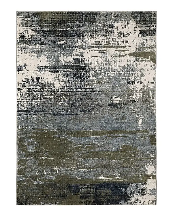 ORIENTAL WEAVERS Caravan 8020l Runner Area Rug, 2'3 X 7'6 - Blue
