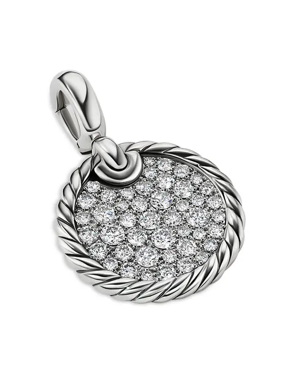 David Yurman Dy Elements Pave Diamond Pendant