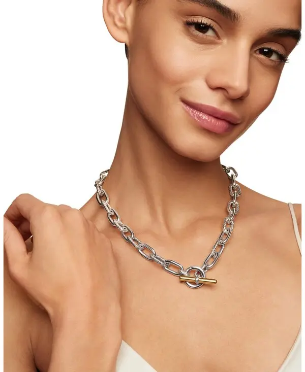 David Yurman Dy Madison Chain Necklace