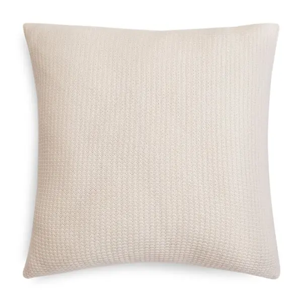 SFERRA Pettra Decorative Pillow, 18 X 18 - Eggshell