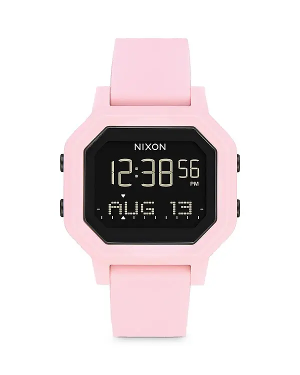 Nixon Siren Digital Watch 38mm - Pale Pink