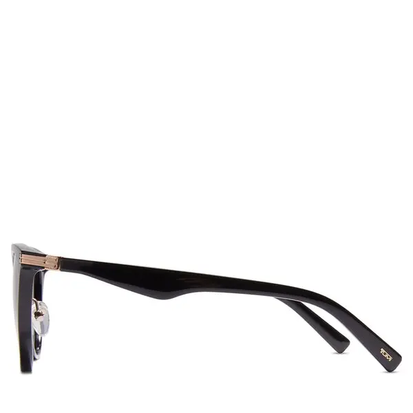 Tumi 004 Cat Eye Sunglasses - Black/gray Solid