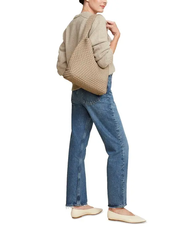 NAGHEDI Nomad Hobo Bag - Cashmere
