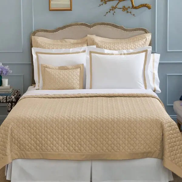 MATOUK Ava Quilt, Full/queen - Champagne