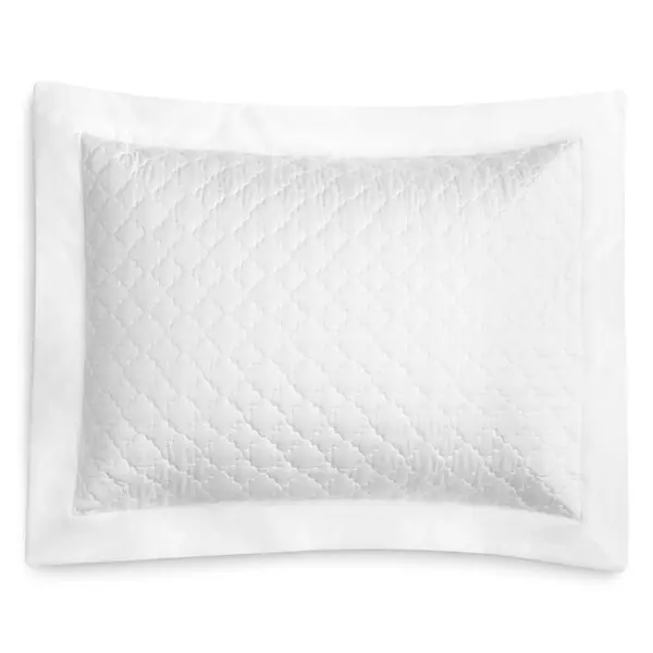 MATOUK Ava King Sham - White