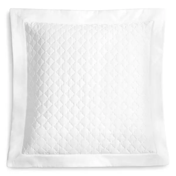 MATOUK Ava Euro Sham - White