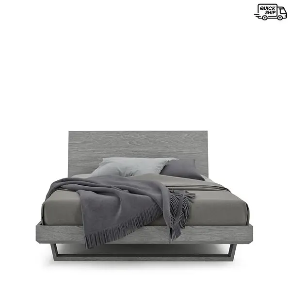 HUPPE Clark King Bed - Tortora Birch
