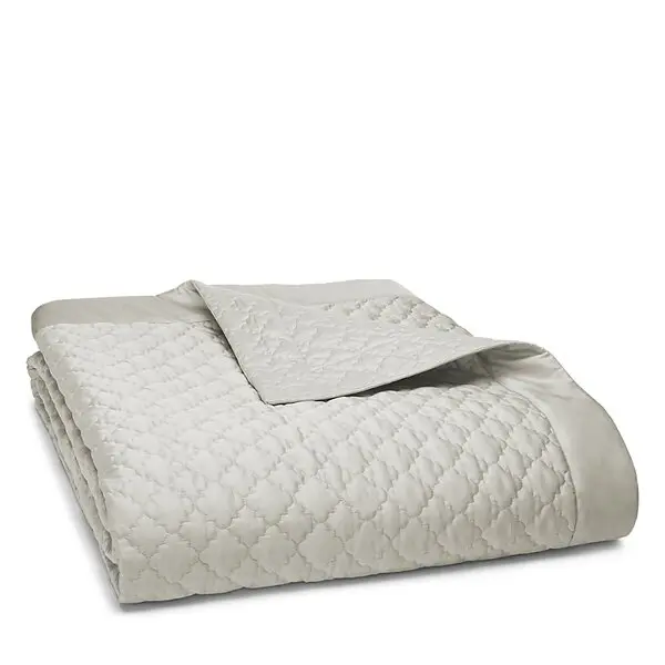MATOUK Ava Quilt, King - Silver