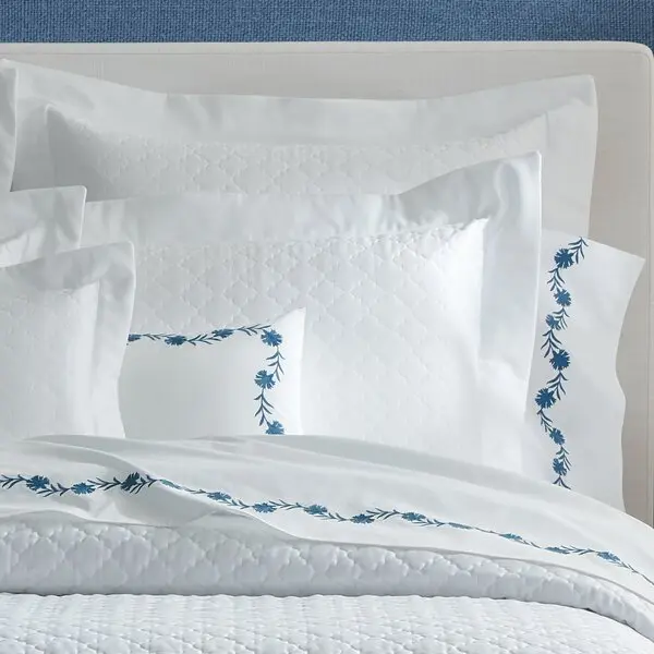 MATOUK Ava Quilt, King - White