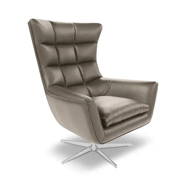 GIUSEPPE NICOLETTI Jacob Swivel Chair Exclusive - Suave Taupe Scuro