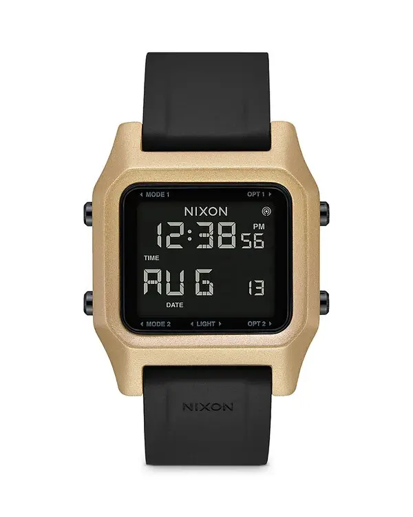 Nixon Staple Digital Watch 38mm - Black/gold