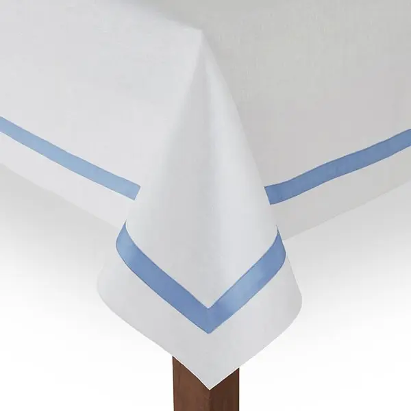 MATOUK Lowell Tablecloth, 70 X 108 - Azure