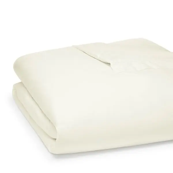 MATOUK Sierra Hemstitch Duvet Cover, King - Ivory