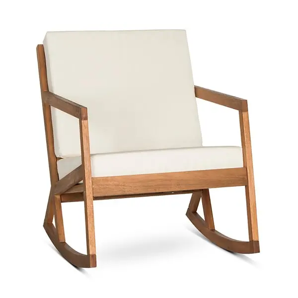 SAFAVIEH Vernon Rocking Chair - Beige/natural