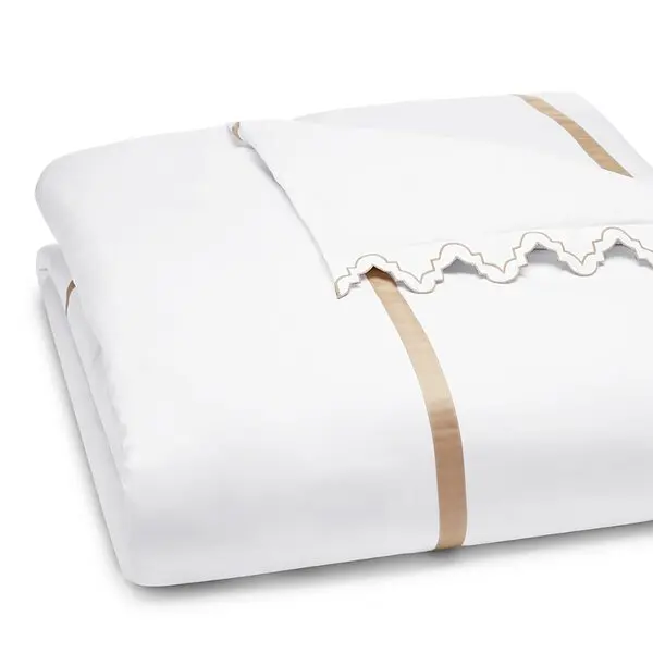 MATOUK Aziza Duvet Cover, Full/queen - Champagne