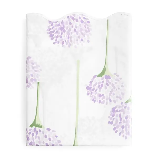 MATOUK Lulu Dk For Charlotte Flat Sheet, Twin - Lavender