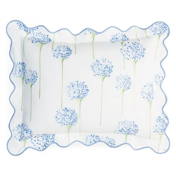 MATOUK Lulu Dk For Charlotte King Sham - Azure
