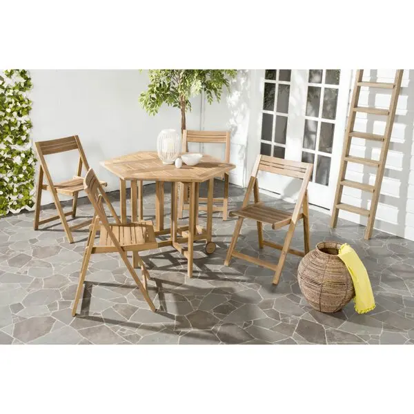 SAFAVIEH Kerman Table 5-piece Indoor/outdoor Dining Set
