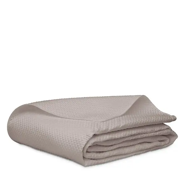 MATOUK Alba Quilt, Full/queen - Platinum