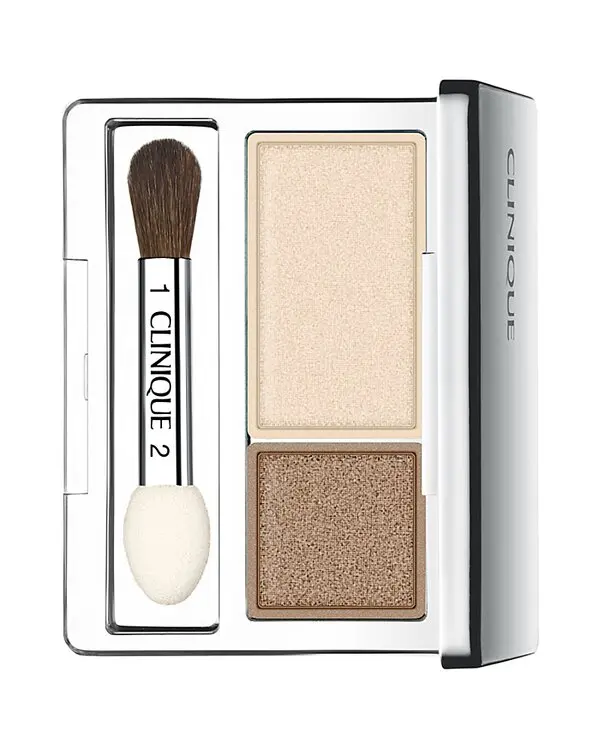 CLINIQUE All About Shadow, Duo - Ivory Bisque/bronze Satin New