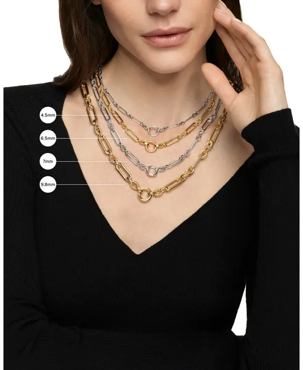 David Yurman Lexington Chain Necklace - Silver