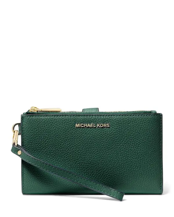 Michael Kors Double Zip Wristlet - Bosco