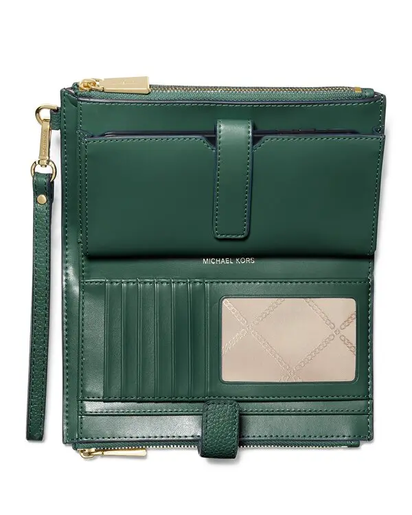 Michael Kors Double Zip Wristlet - Bosco
