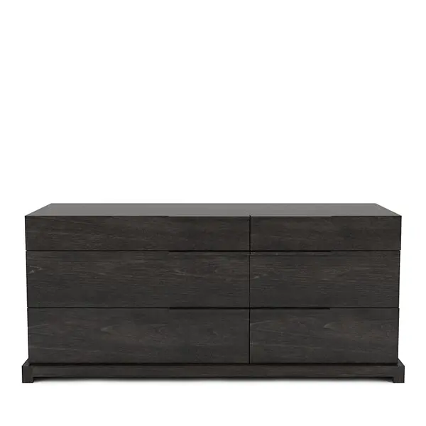 HUPPE Silk 6-drawer Dresser - Smoked Birch