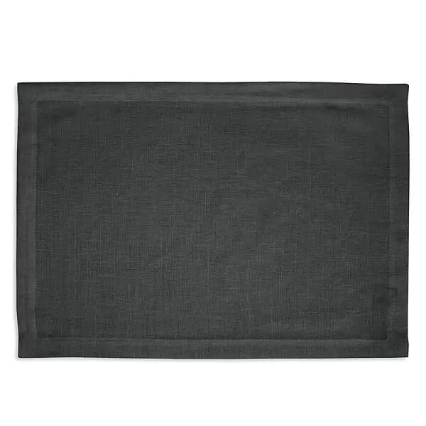 MATOUK Chamant Placemats, Set Of 4 - Charcoal