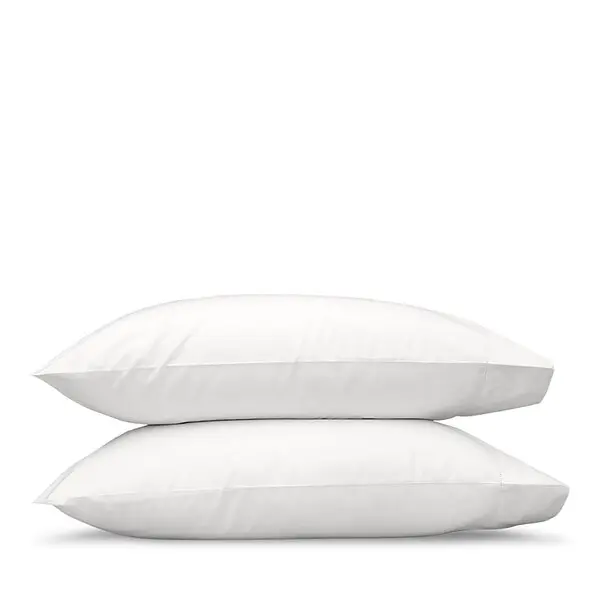 MATOUK Milano Hemstitch King Pillowcase, Pair - Bone