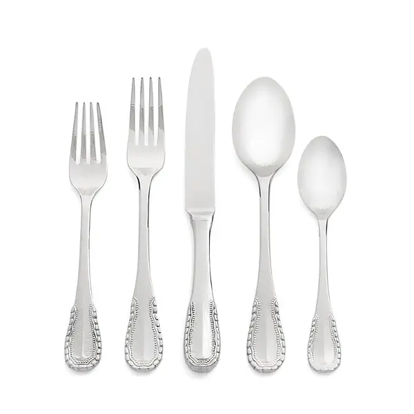 RICCI ARGENTIERI Merletto 5 Piece Place Setting - Silver