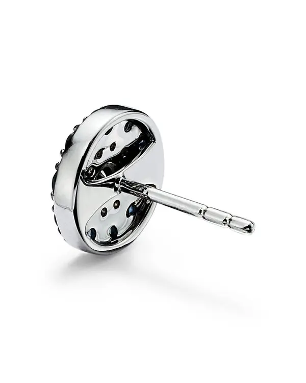 Bloomingdale'S Diamond And Sapphire Evil Eye Stud Earrings