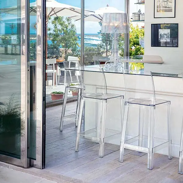 KARTELL One More Please Counter Stool, Set Of 2
