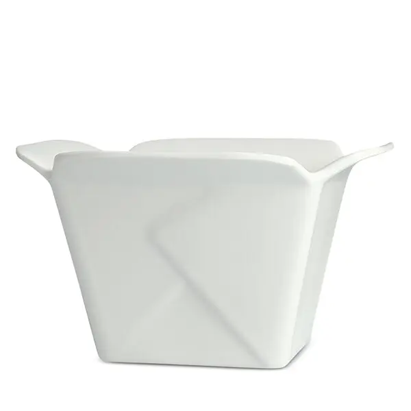 FORTESSA Street Eats Take Out Container, Set Of 6 - White