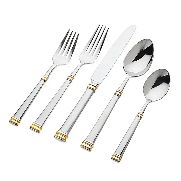RICCI ARGENTIERI Bramasole Gold 45-piece Flatware Set - Stainless/gold